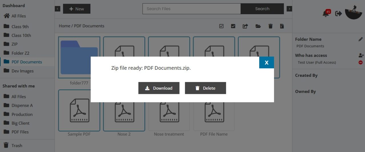 How to Enable ZIP Extension - User Private Files